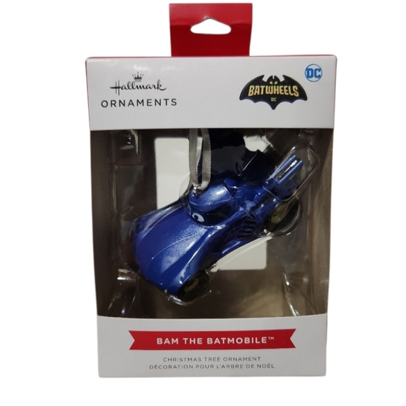 Hallmark | Holiday | Hallmark Dc Batwheels Bam The Batmobile Christmas ...